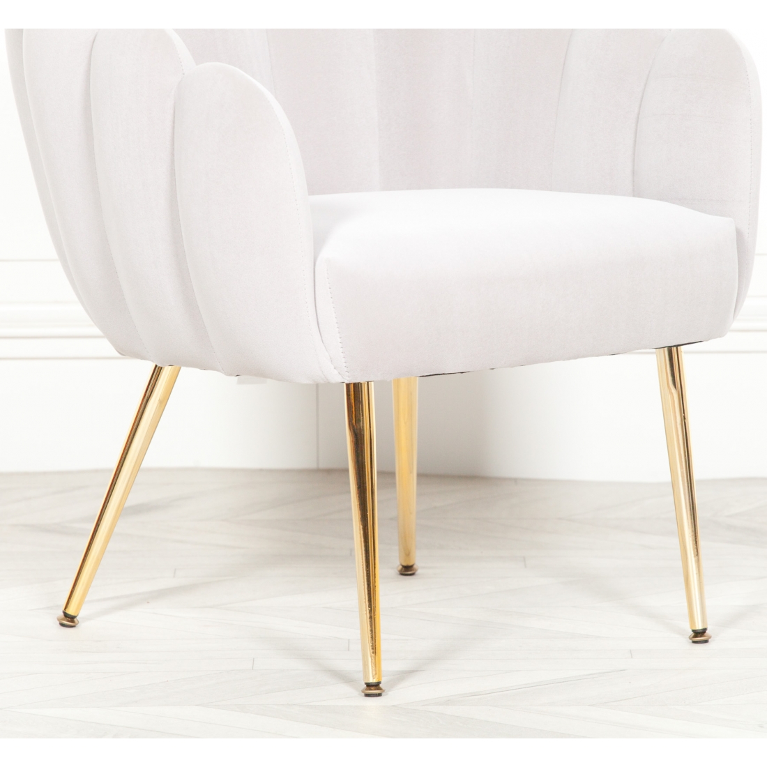 Deco Grey Dining / Bedroom Chair - Maison Reproductions