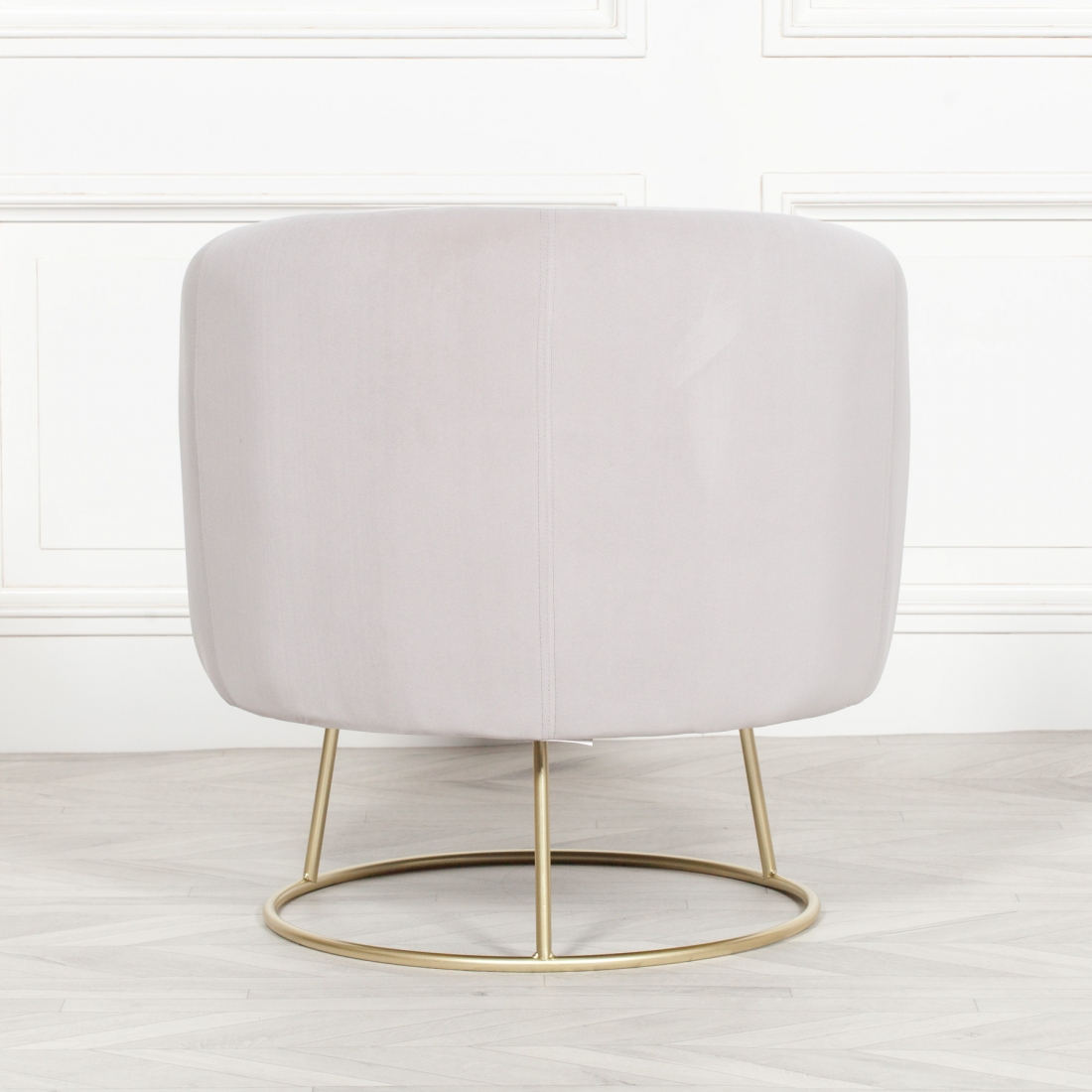 Deco Grey Armchair - Maison Reproductions