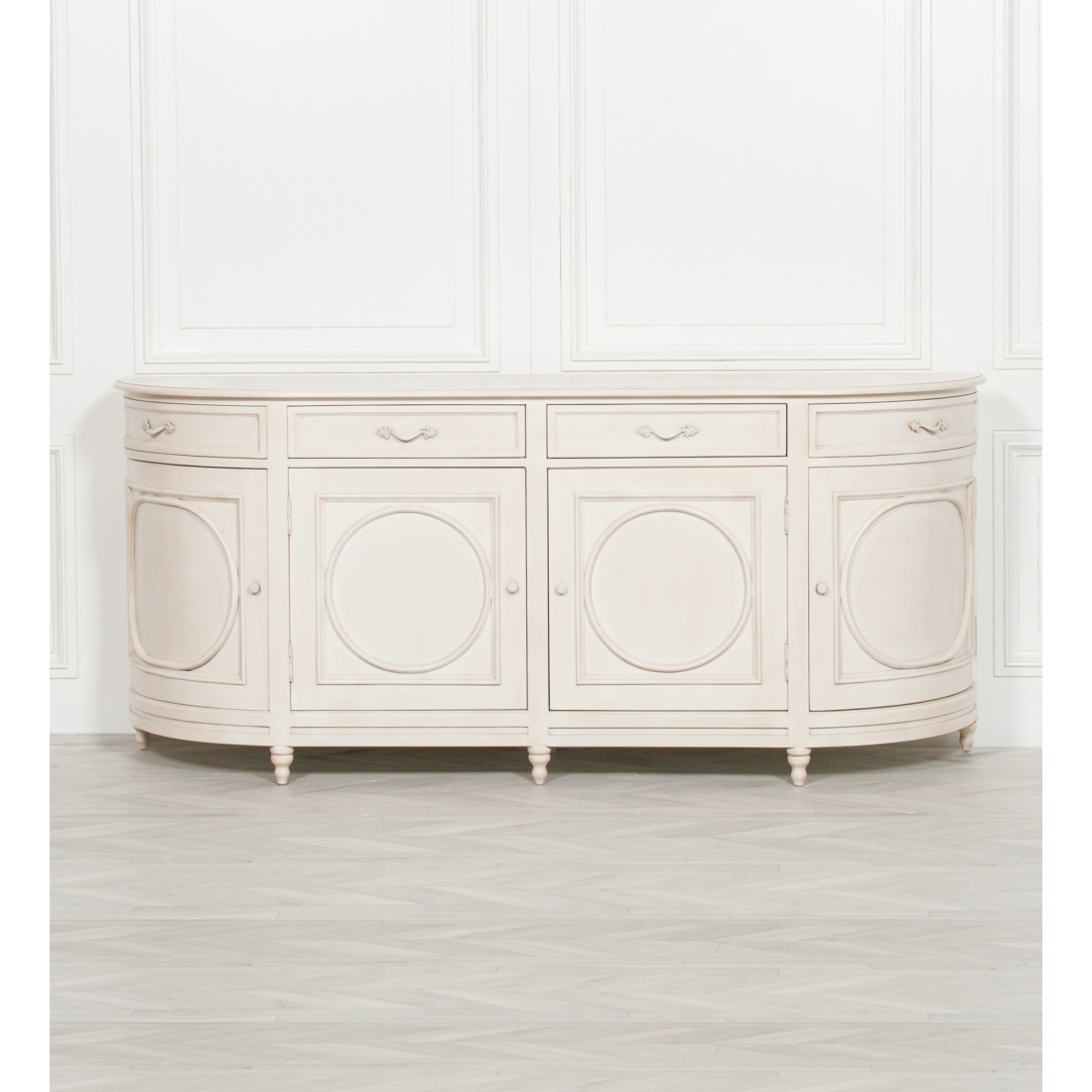 Aged Ivory Sideboard - Maison Reproductions