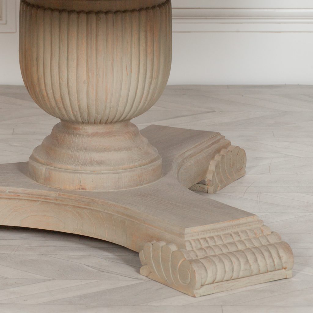 150cm Rustic Round Dining Table - Maison Reproductions