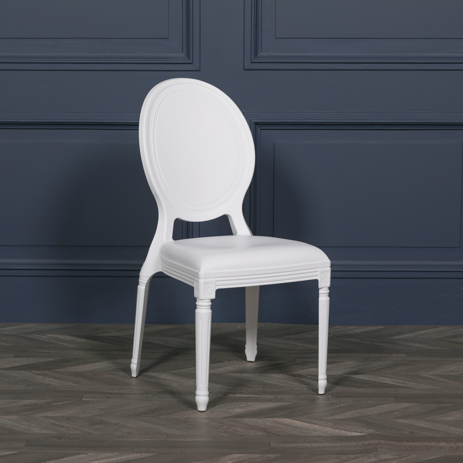 White Louis Chair - Maison Reproductions