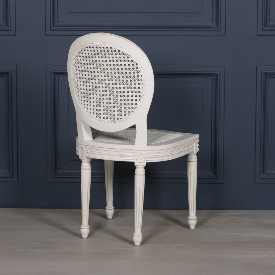 White Chateau Dining Chair - Maison Reproductions