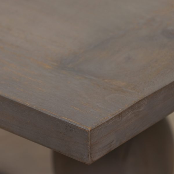 Wooden Rustic Rectangular Dining Table 210cm - Maison Reproductions